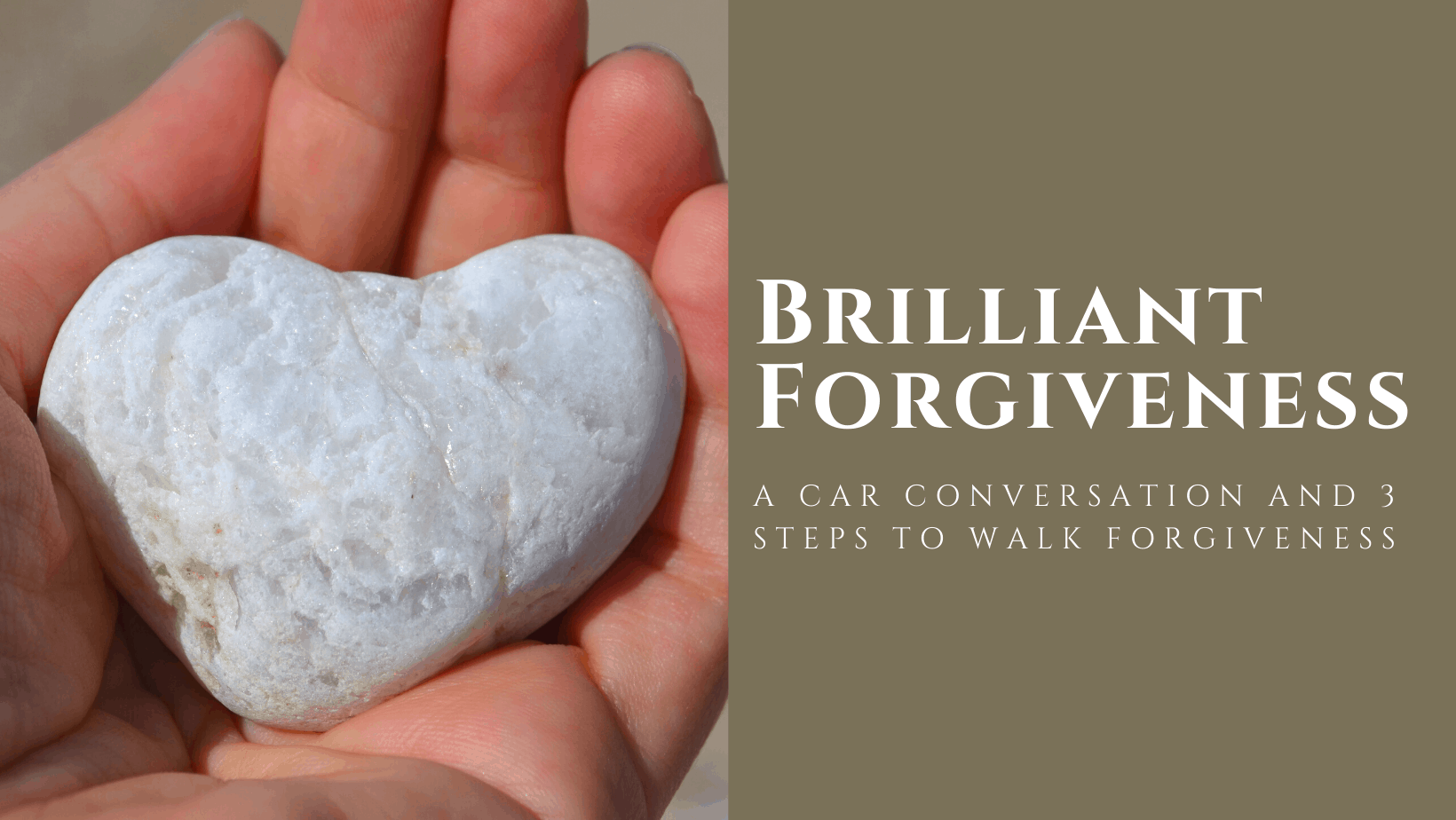 Brilliant Forgiveness: 3 Practical Steps How - Cedarbirch Musings